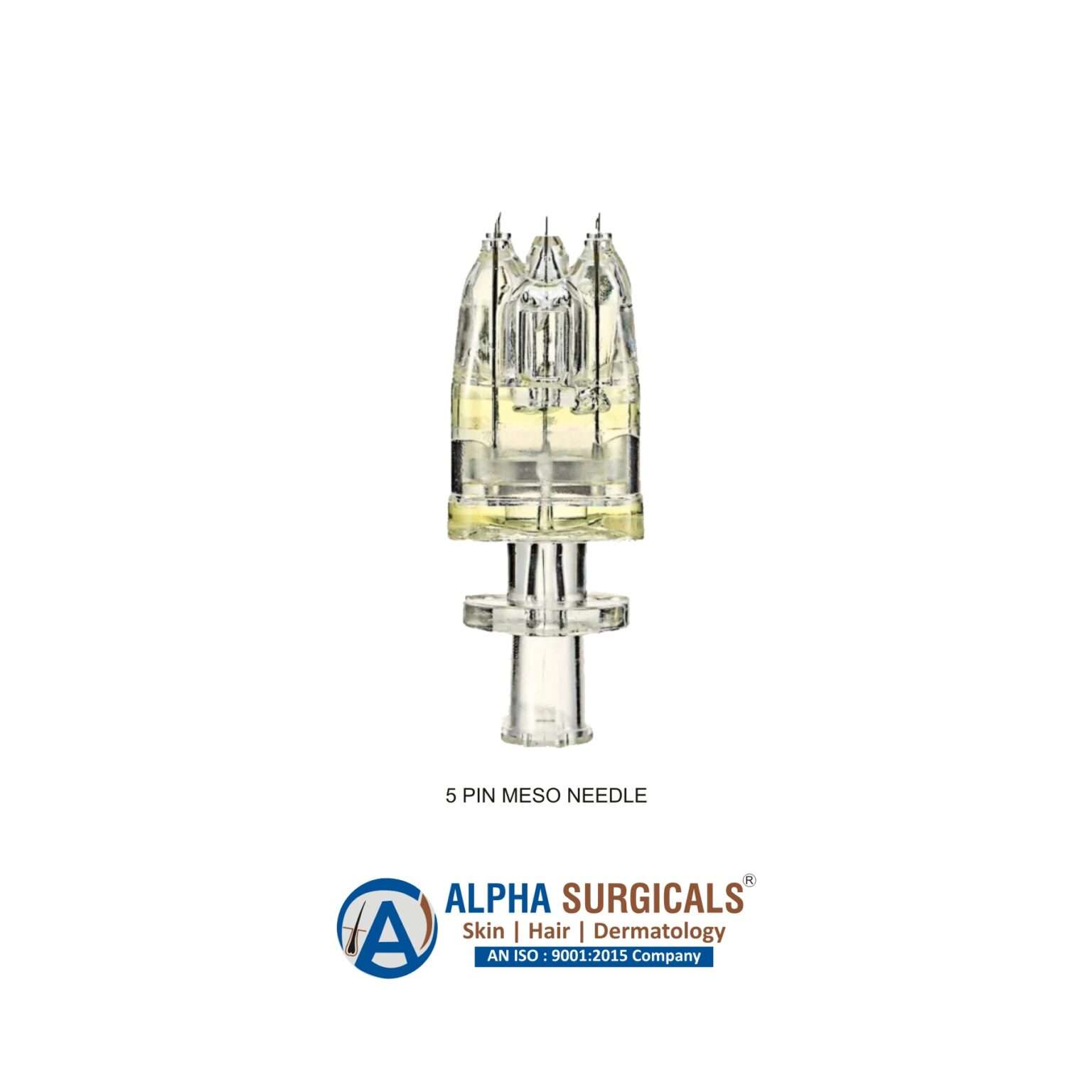 5 pin Meso Needle - Alpha Surgicals Buy now and get discount upto 50%