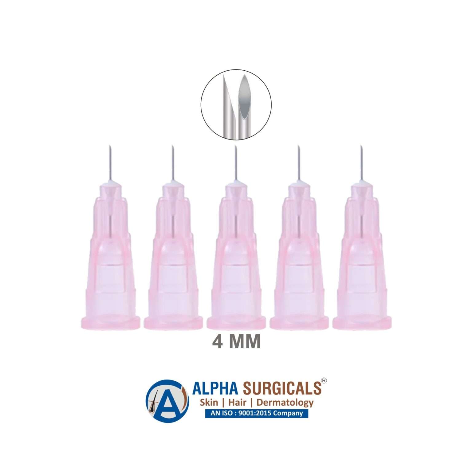34G Meso Needle-4mm - Alpha Surgicals | get 20% off
